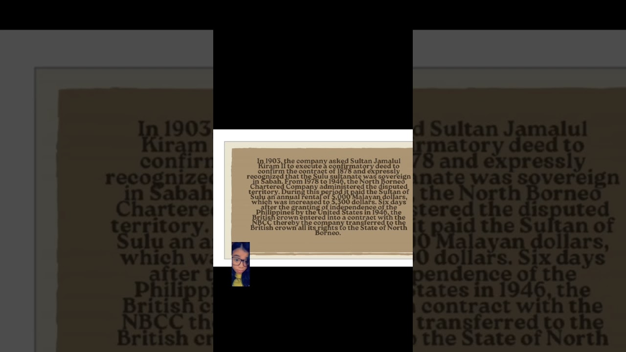 What are the historical and legal bases of the Philippine’s Sabah claim ...