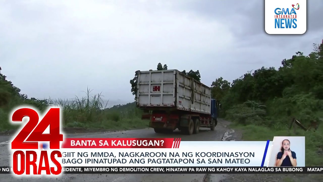 Pagtatapon ng basura ng Maynila sa landfill ng San Mateo Rizal ...
