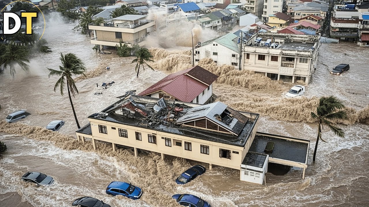 Typhoon Tino Hits Philippines Today! Flash Floods Cause Massive ...