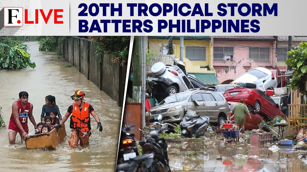 Typhoon Kalmaegi Hits Philippines, Severe Flooding in Cebu; Over ...